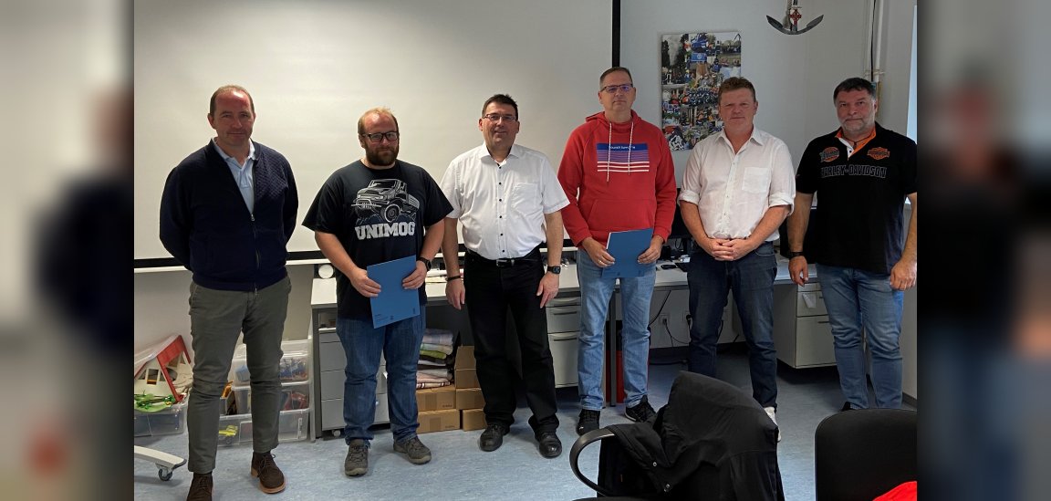 Zugführer der Kreisbereitschaft ernannt | Rhein-Lahn-Kreis