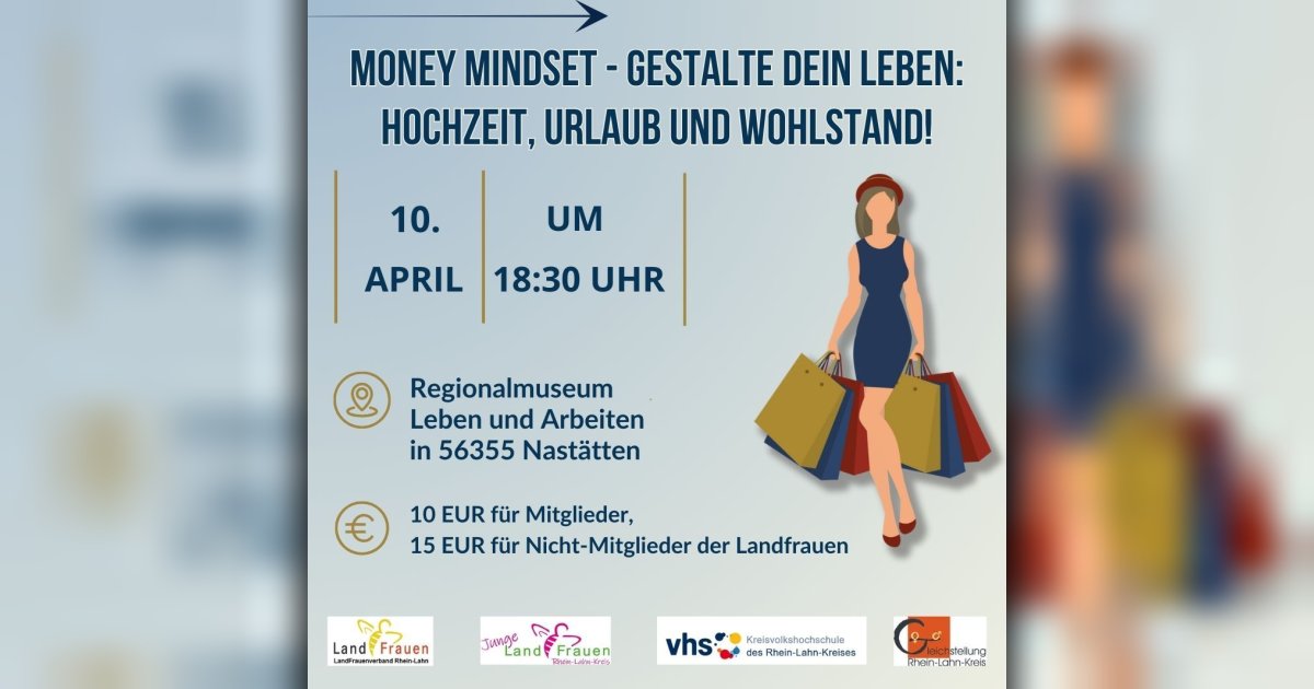 Seminar zum Thema „Money Mindset“ | Rhein-Lahn-Kreis